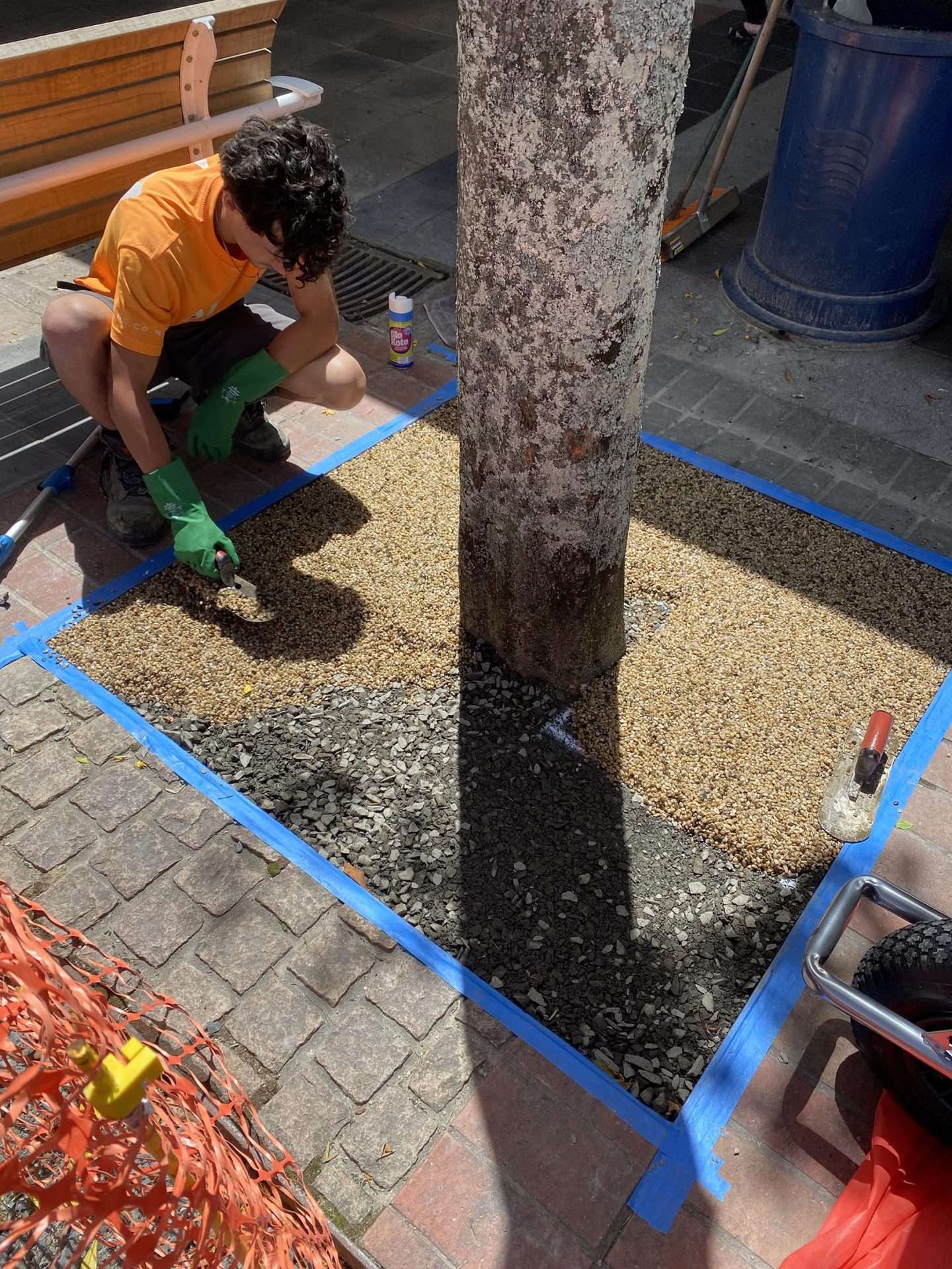 Stoneset Resin Based Aggregate - A1 Cobble and Concrete